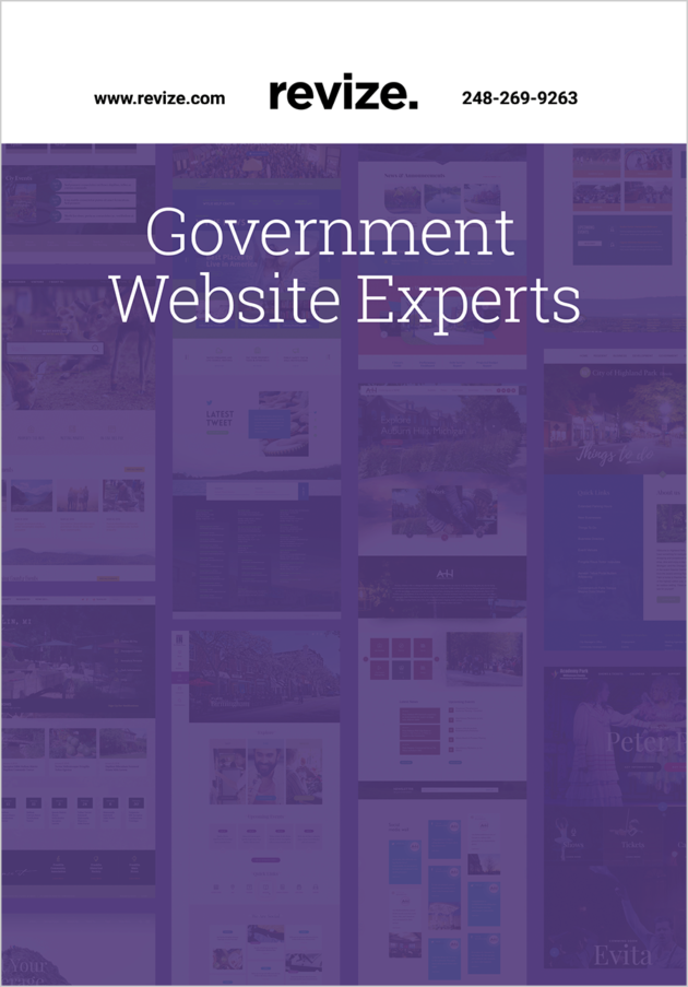 Visual Impact Systems Creates New Popup Graphic for Revize Software ...