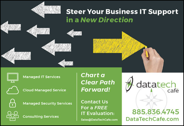 Visual Impact Systems Creates Magazine Ad for Data Tech Café